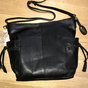 Born | Bags | Born Leather Shoulder Bag | Poshmark